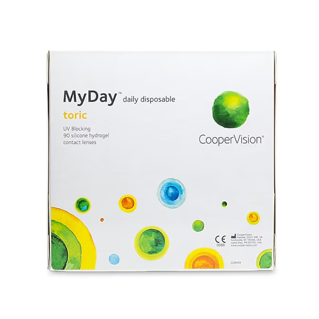 MyDay toric Daily Contact Lens (90-Pack) – Jei & Co. Optics
